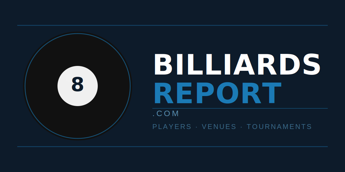 Billiards Report — The Home of Competitive Pool